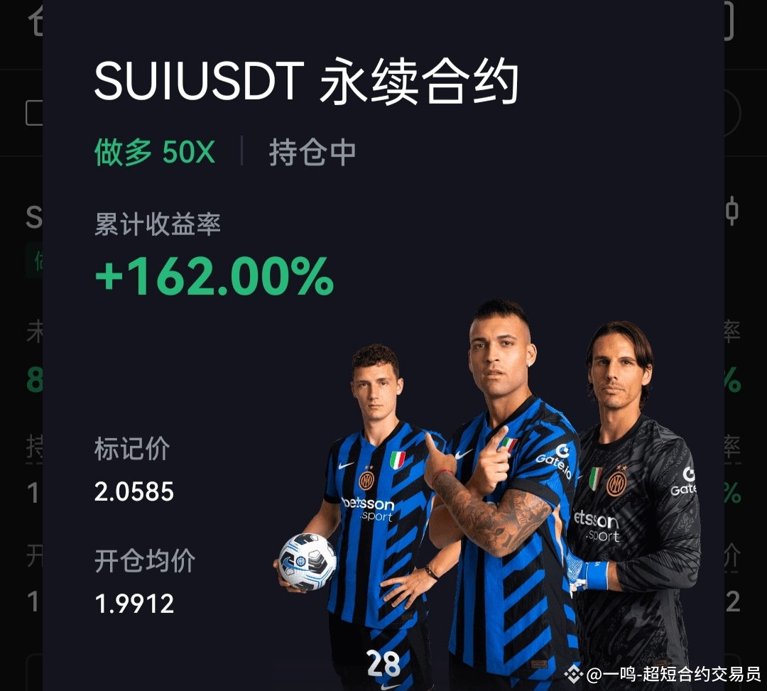 Today we continue to watch SUI's performance Yesterday I rec | 一鸣-超短合约 ...