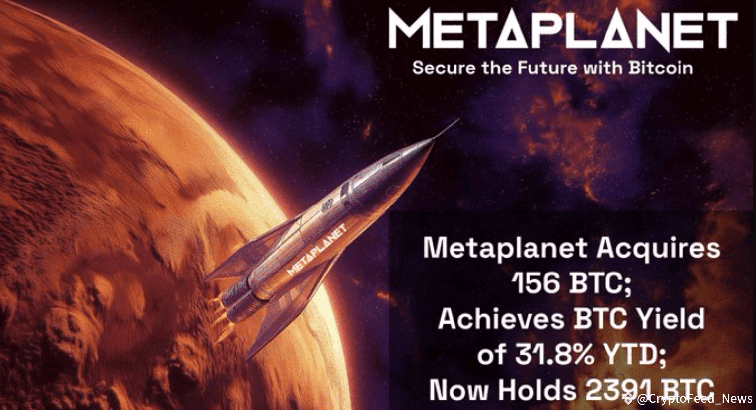 Simon Gerovich, CEO of #metaplanet has announced on X that | CryptoFeed ...