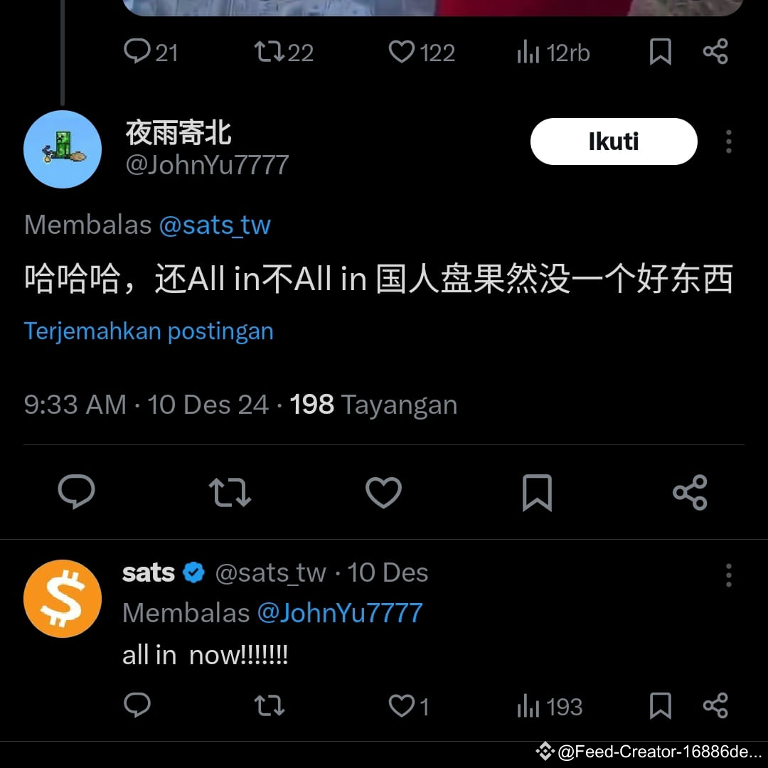 $1000SATS where is the idiot who suggested you all in at 0.0 | Feed-Creator-16886dec9 on Binance ...