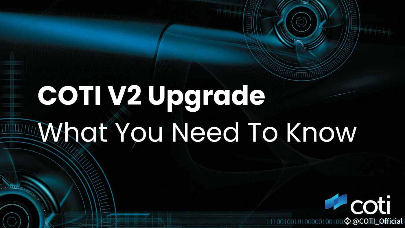 The COTI V2 token upgrade is coming with the Mainnet launch | COTI_Official on Binance Square