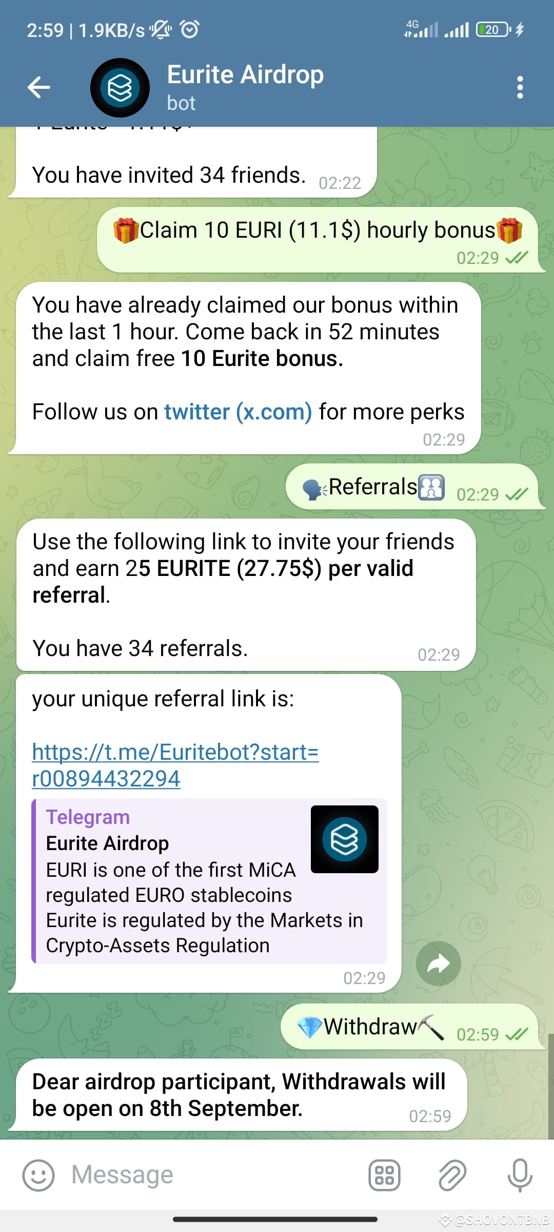 EURI airdrop Real / Fack | BtcLovecollector on Binance Square