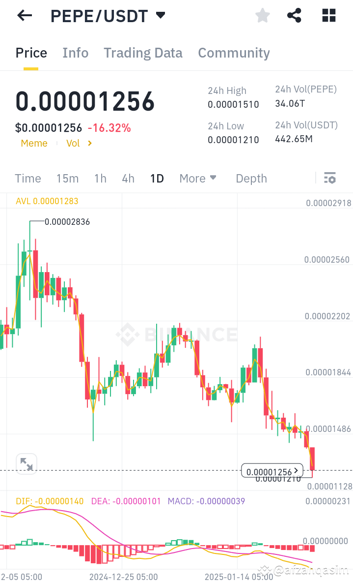 PEPE Coin Crash: Is the Meme Coin Era Finally Over? #PEPE ...