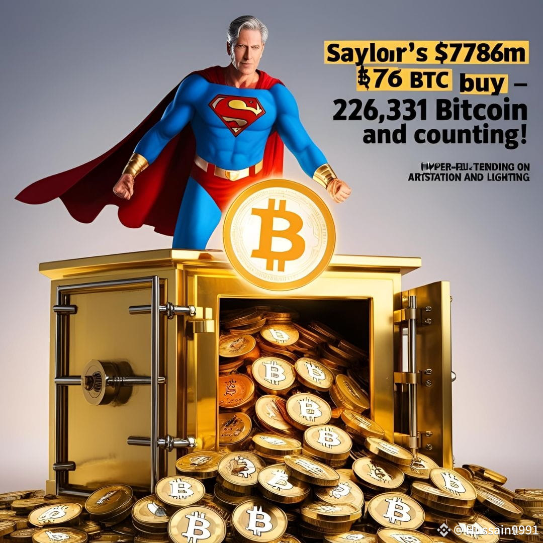 🚀 Michael Saylor Doubles Down on Bitcoin! 🚀 MicroStrategy | Hussain9991 on Binance Square