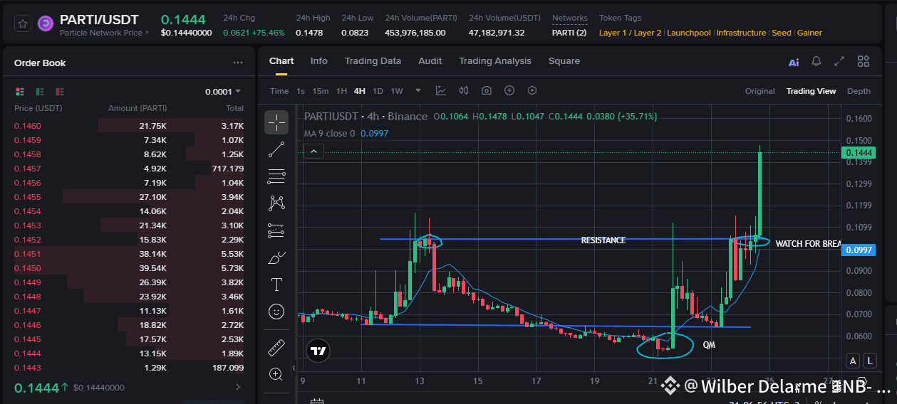 🚨 $PARTI ON FIRE! +71% PUMP IN 24HRS – DON'T SLEEP ON THIS | Wilber ...