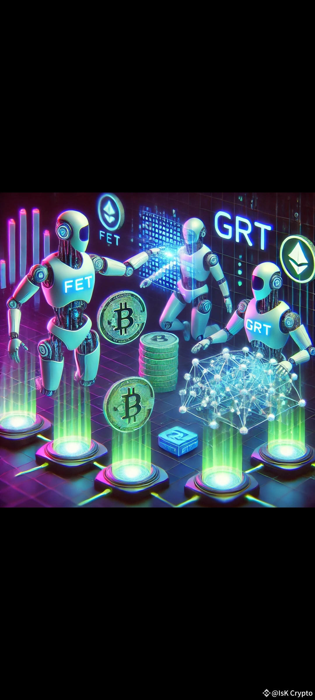 Top 3 Coins Long Term 1) $FET 2) $GRT 3) $QI Follow | IsK Crypto on Binance Square