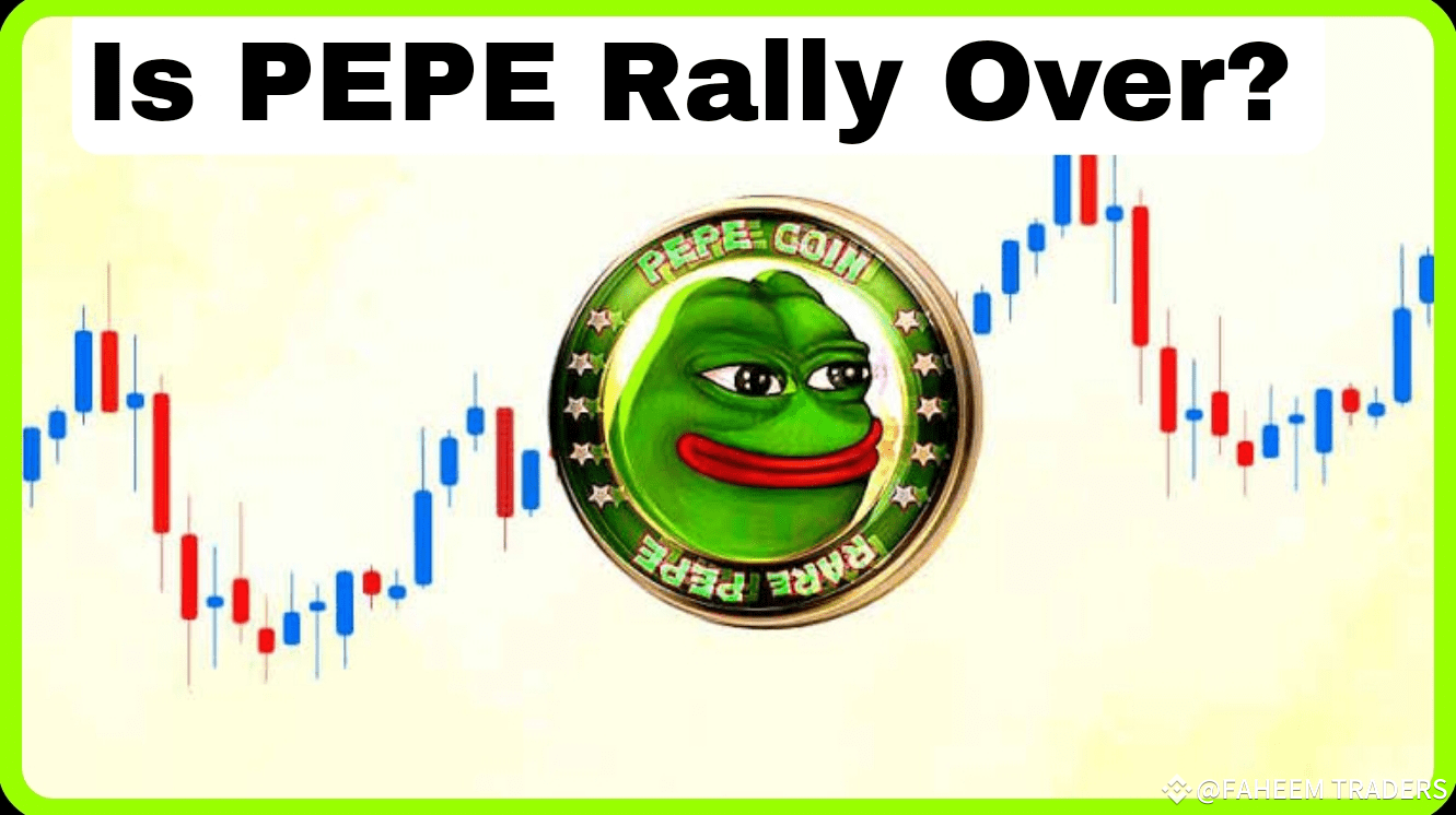 🔥🔥🔥 Pepe coin price slips as smart money sells: has the rally ended? 🚨🚨 ...