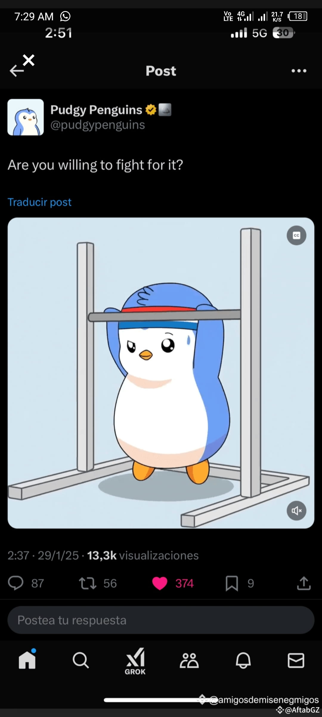 #pengu time to fight and come back one of the best investmen | AftabGZ ...