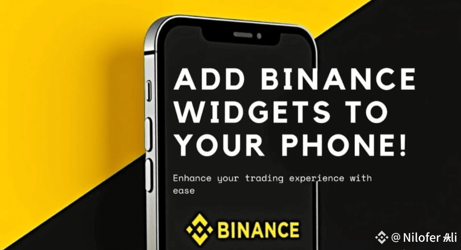 Agrega Widgets de Binance a Tu Teléfono — Mantente Actualiza | Bincance ...