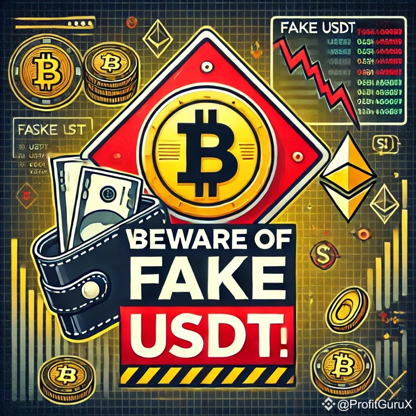 Beware: Scammers with fake USDT tokens! 💥 How not to fall i ...