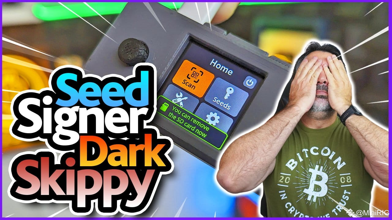 ⚡ Dark Skippy - Vulnerabilidade Seedsigner | MiniRIG on Binance Square