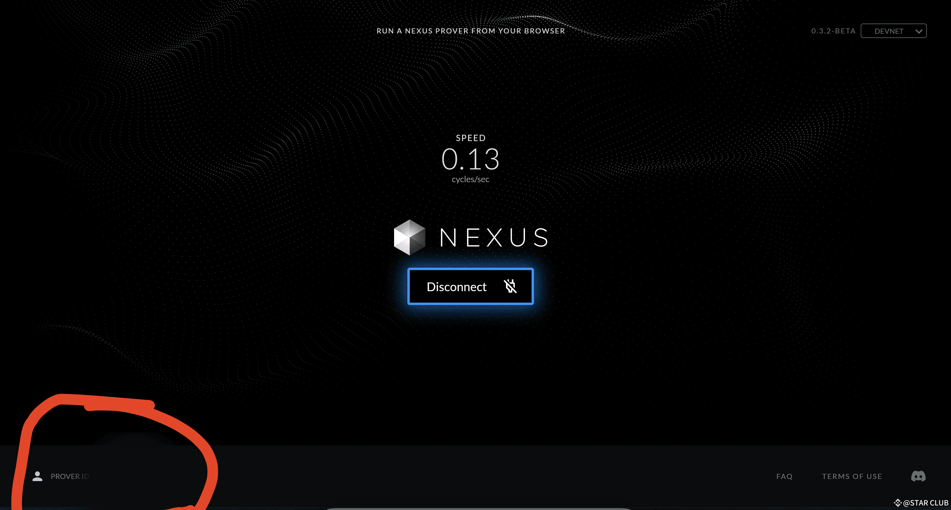 Nexus can start running, Official tutorial: docs.nexus.xyz/ | STAR CLUB ...