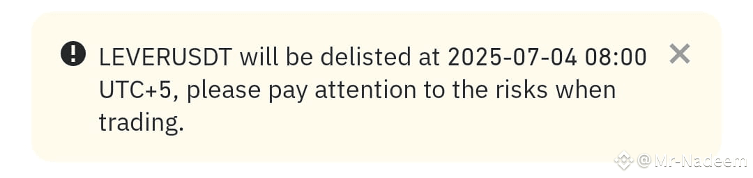 #LEVER/USDT #LEVER $LEVER LEVER Coin Will Be Delisted Soon | Mr-Nadeem ...