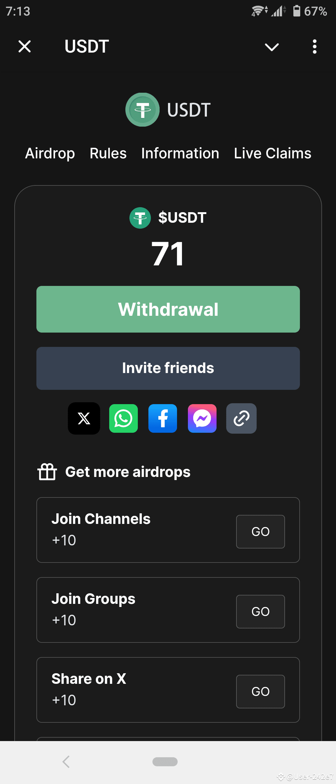 go fast new project https://t.me/USDT99_bot/app?startapp=i_ | User-242e7 on Binance Square