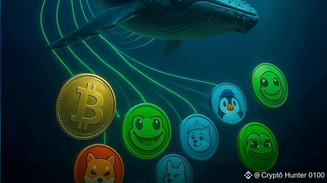 Whales are quietly building meme coin war chests this time with a twist ...