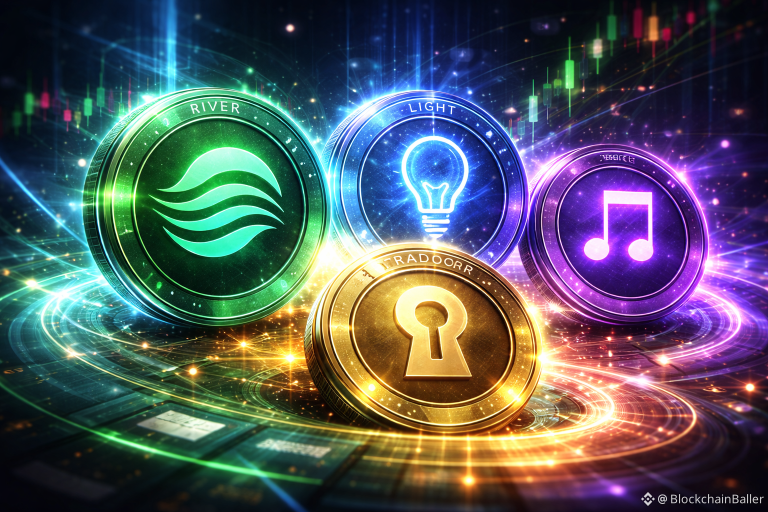#ALPHA COINS MOVING AS A PACK.... $RIVER = $10 $LIGHT = $8 ...