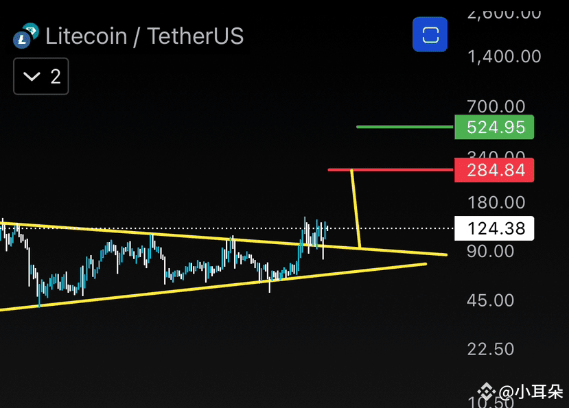 LTC is gaining momentum, ⌛️ #阿根廷总统MEME币争议 $LTC | 肥耳朵不是小耳朵 on Binance Square