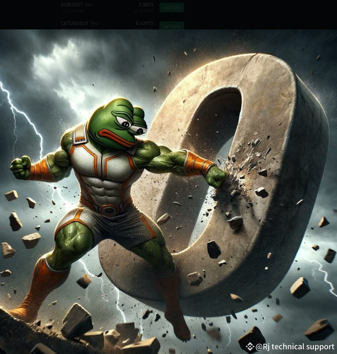 Let's kill another zero#pepe🐸#PEPE🤑💸 | Rj technical support on Binance ...