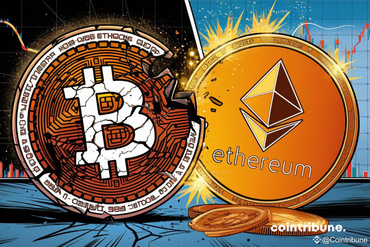 Crypto: BTC holder count plummets, ETH rises | Cointribune on Binance Square