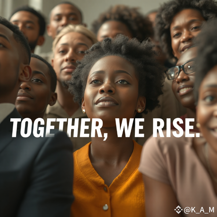 Together, We Rise 🌟 Unity is our strength, and collaborati | K_A_M on Binance Square