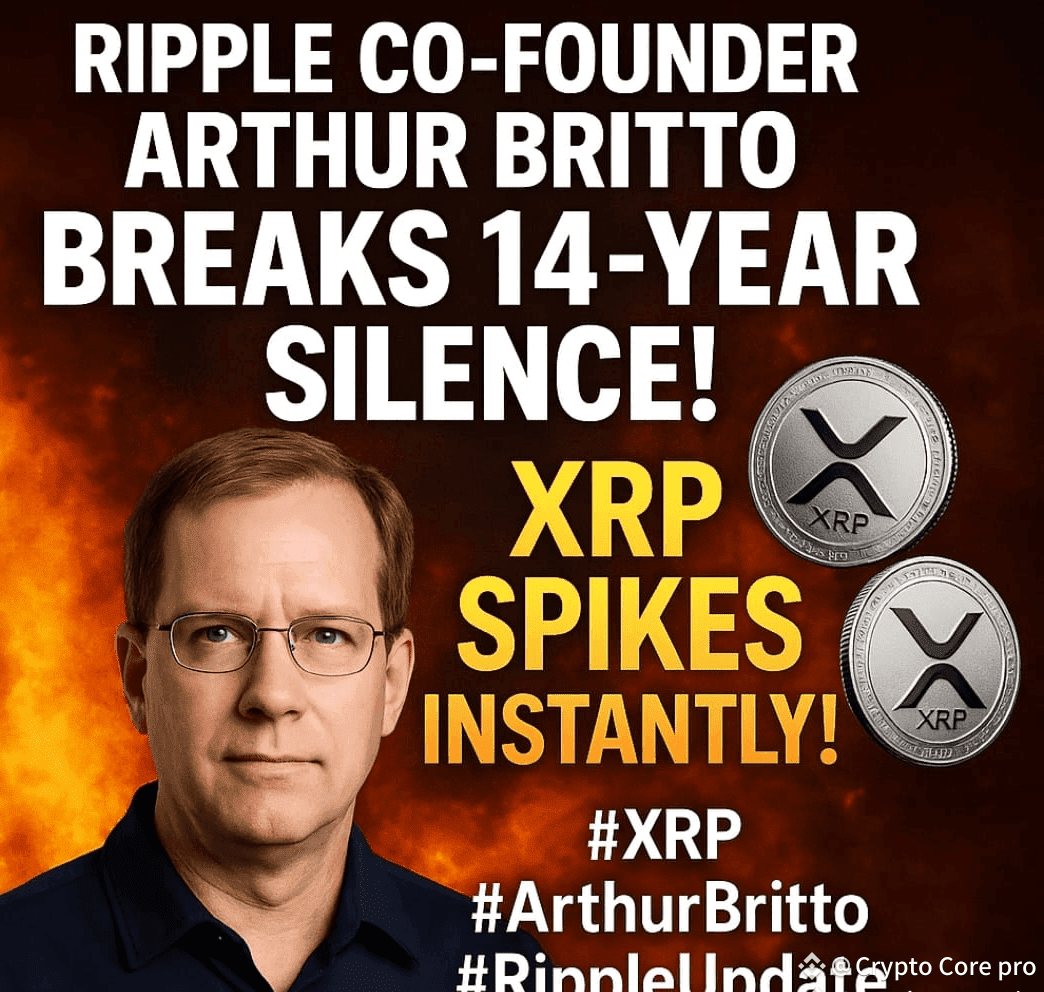 🚨 Ripple Co-Founder Arthur Britto BREAKS His 14-Year Silenc | Crypto ...