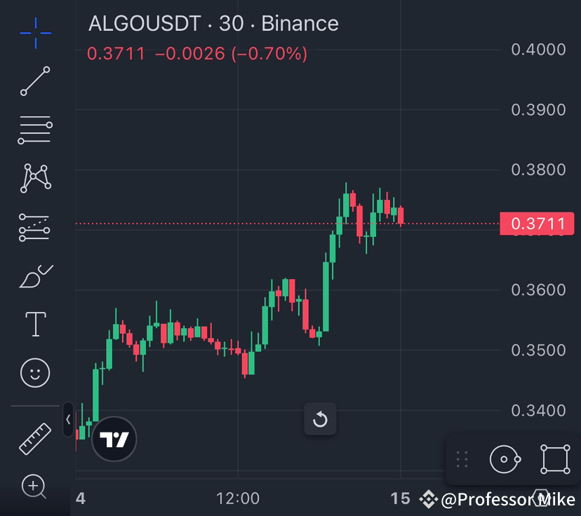 $ALGO /USDT: Bull Run Confirmed!🔥💯 $ALGO Algo is showing | Professor Mike on Binance Square