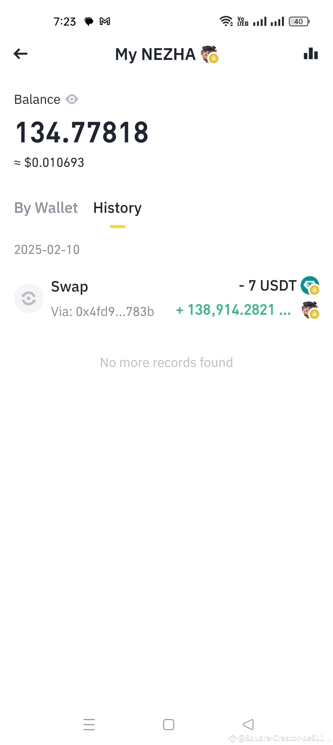 i bought 134000 token after hour its showing only 134 token, | Suman ...