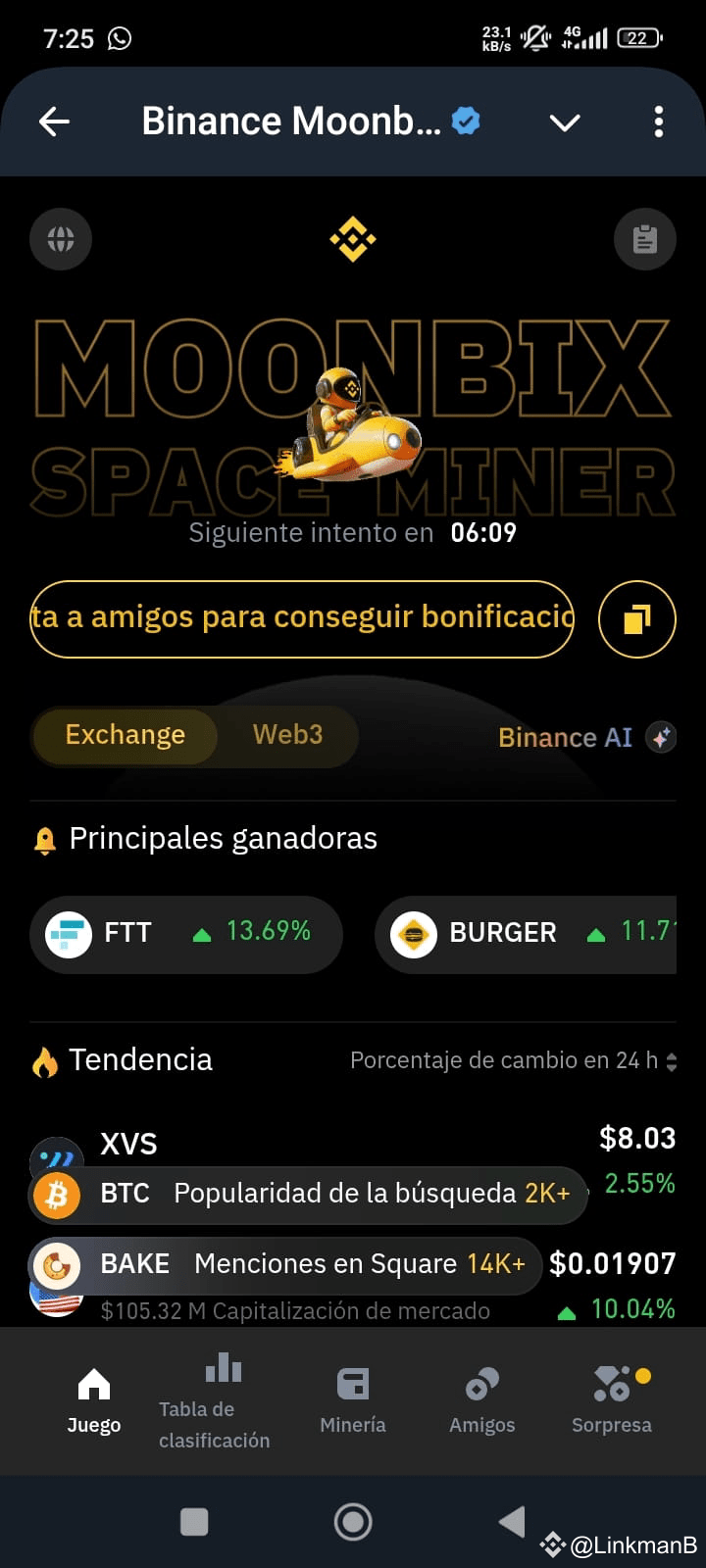 This is the link for Moonbix on Telegram. If you register wi | LinkmanB ...