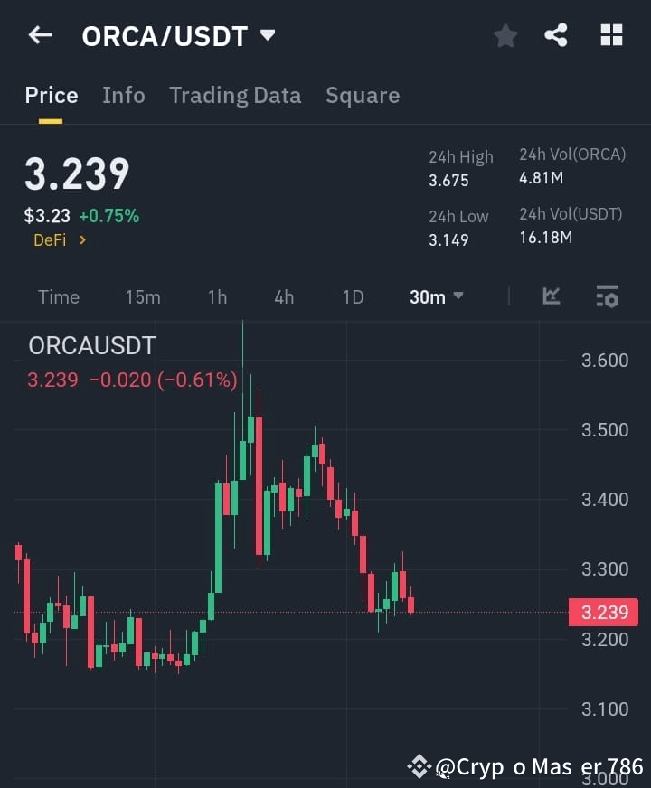 $ORCA /USDT – Rejection Confirmed! Short Trade Setting Up! | Crypto Master 786 on Binance Square
