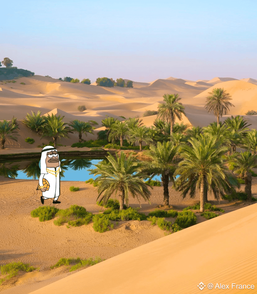 Only diamond hands can turn a desert into an oasis, and drea | Alex ...