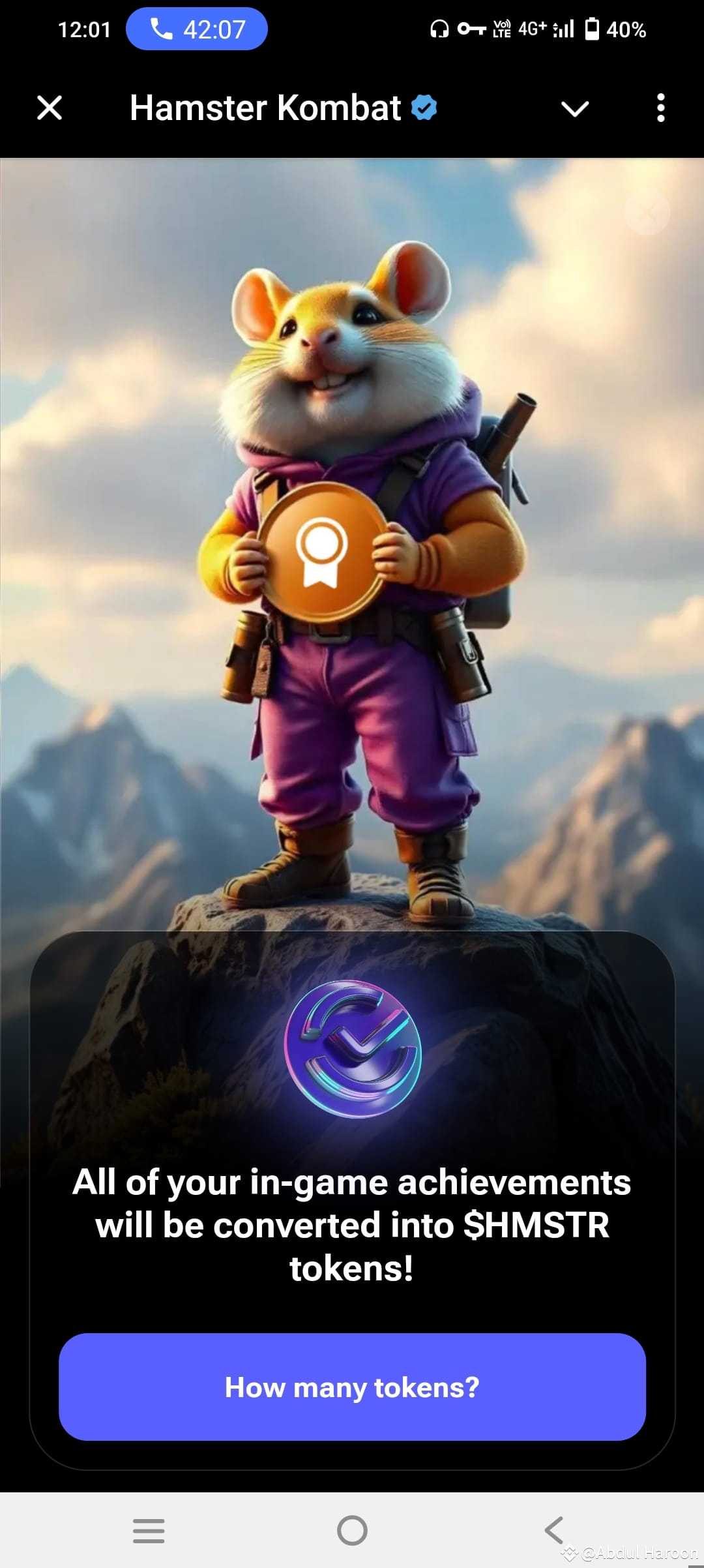 Hamster token $USDC | Abdul Haroon on Binance Square