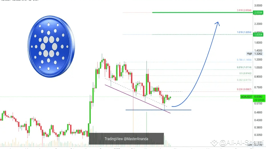 🚀💚 Cardano (ADA) is ready to explode! Get ready for a rise exceeding 300% in the medium term! 💚🚀 ...