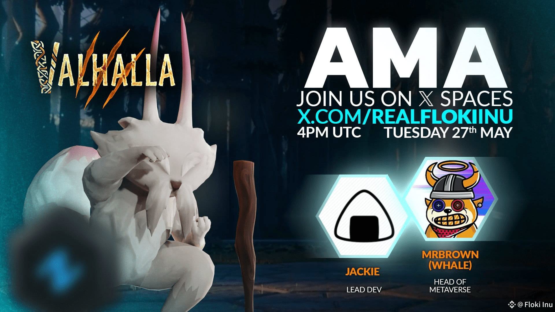 Valhalla AMA coming up on May 27 - Drop your questions in th | Floki ...