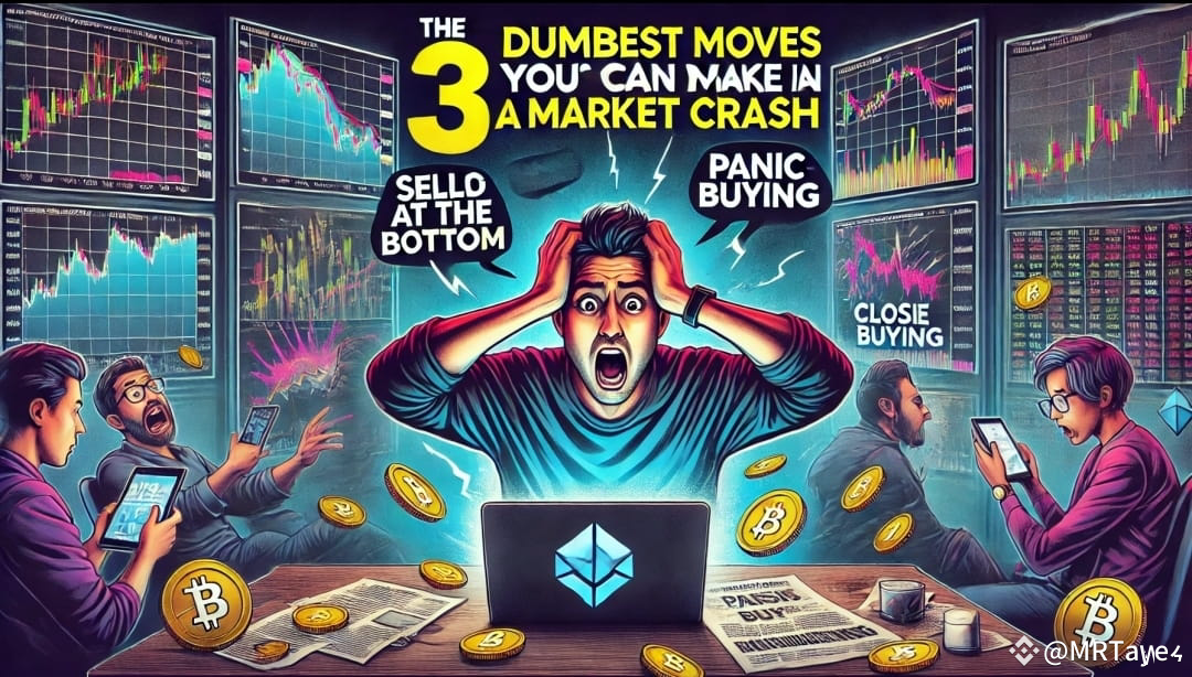 The 3 Dumbest Moves You Can Make in a Market Crash 🤦‍♂️🛑😤 | MRTayea on ...