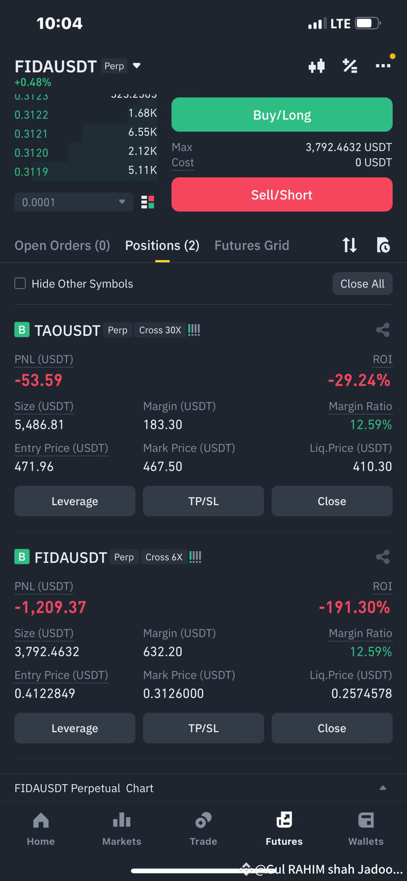 $FIDA Hi Guys Don't be sad look | Gul RAHIM shah Jadoon on Binance Square