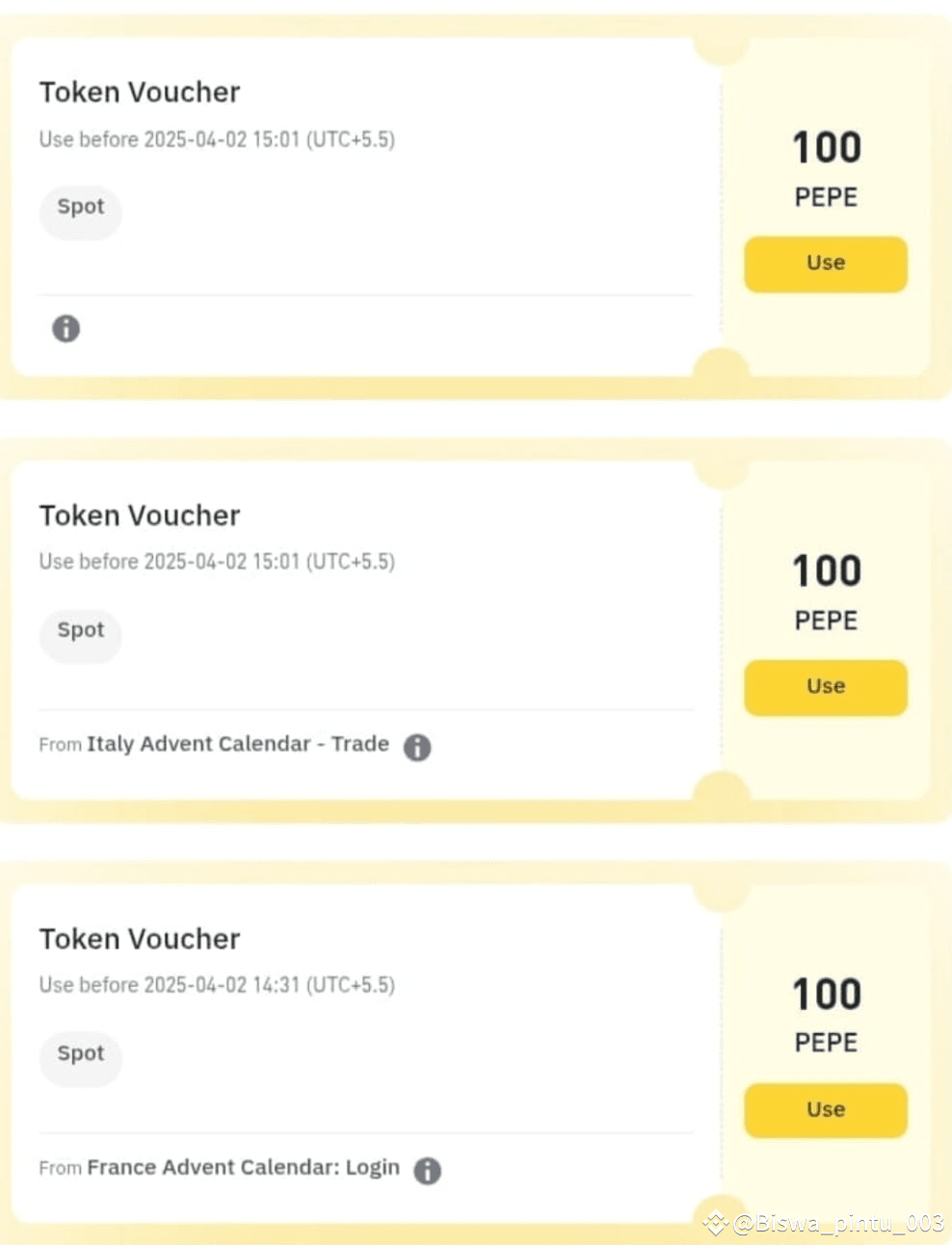 Tres enlaces para reclamar el token pepe, haz clic en todos | Biswa_pintu_003 en Binance Square