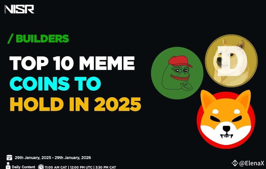🚀 Top 10 Meme Coins to Hold in 2025! 🐶🔥 Meme coins are m | ElenaX on ...