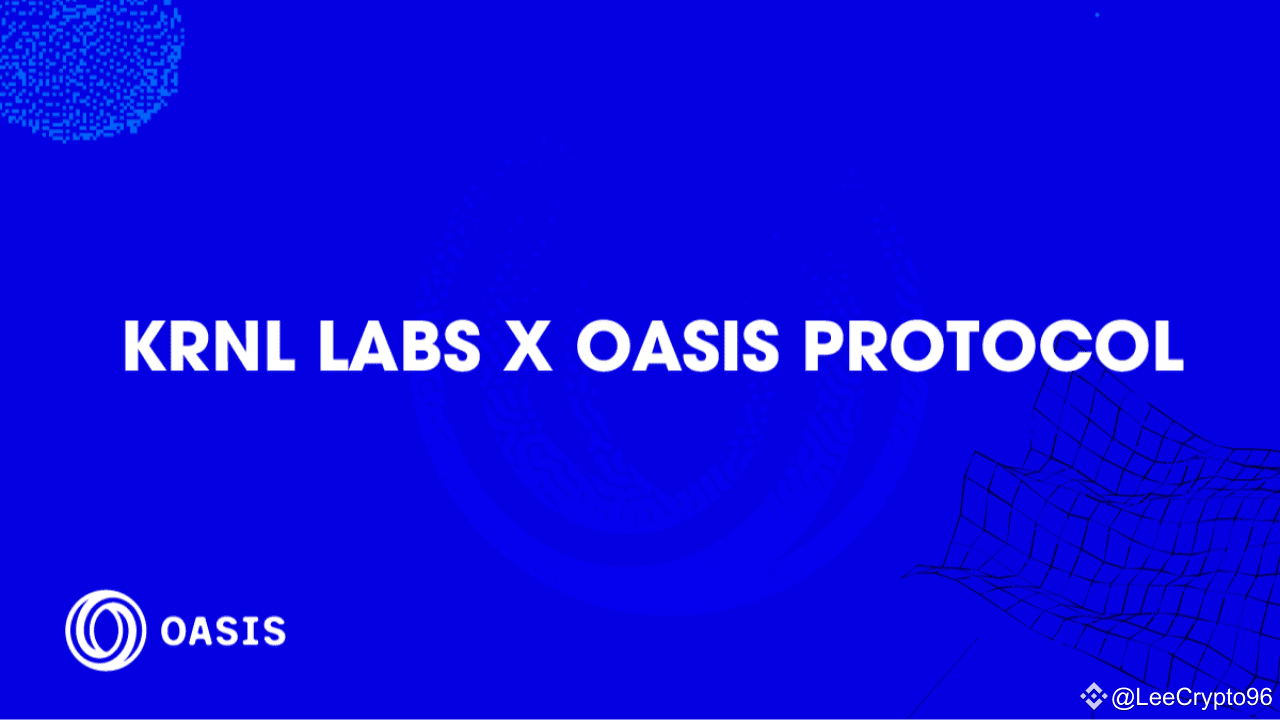 KRNL Labs x Oasis Protocol: Redefining Security & Privacy in Web3 | Satou Rei on Binance Square