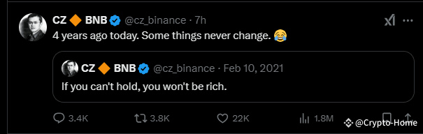 4 years ago today. Some things never change.😂 $BNB #BNBChai | Crypto ...