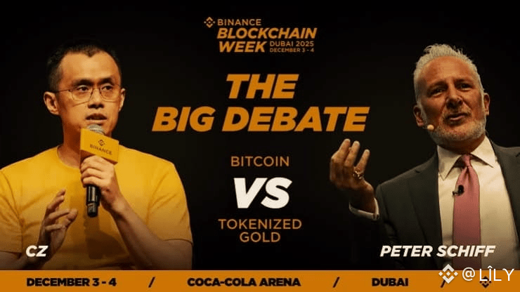 💕CLAIM BTC💕👇 The debate between Gold and Bitcoin has | LÎLƳ on Binance Square