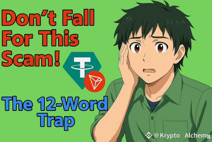 Seed Phrase Fraud Discovery 🚨 Let’s talk about a scam that’ | Crypto ...