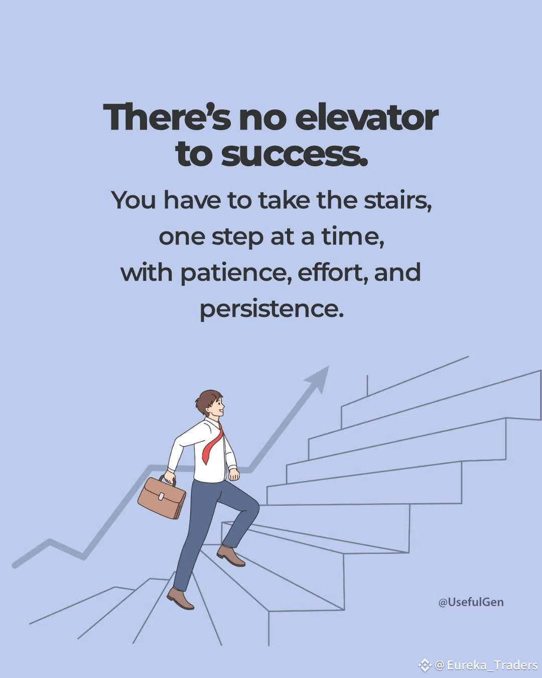 THERE IS NO ELEVATOR TO SUCCESS $HBAR $DOT $CHZ #EurekaTra | Eureka_Traders on Binance Square