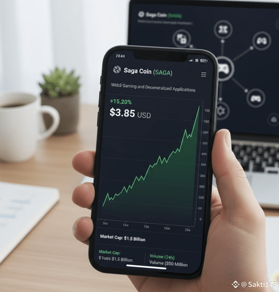 Saga ($SAGA ) Coin is definitely generating some buzz in the | Sakti143 ...