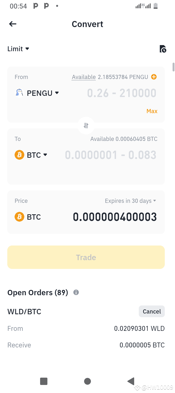 $BTC /PENGU Today PENGU/BTC is a 👍good trade. Fortunately, | HW10009 on ...