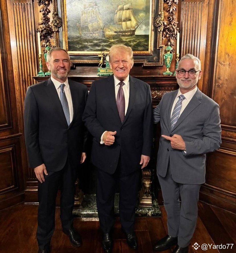 ️ Ripple's Head Met with Donald Trump Yesterday, Ripple's | Yardo77 on ...