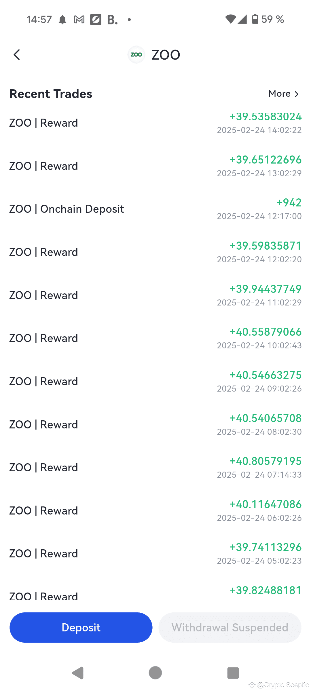 Finally, received $ZOO tokens. There are two interesting t | Crypto ...