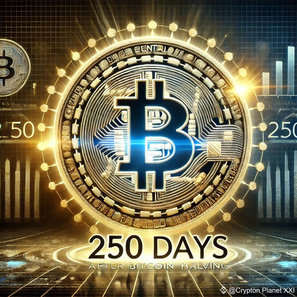 🟡 $BTC - 250 Days Since the Halving • What’s Next? Bitco | Crypto ...