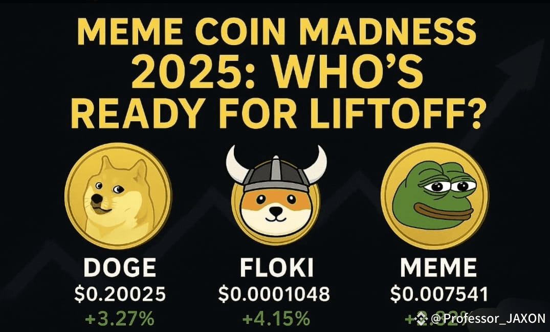 🔥 MEME COIN MADNESS 2025: THE ROCKET FUEL IS LOADED! 🚀 Who | Professor ...