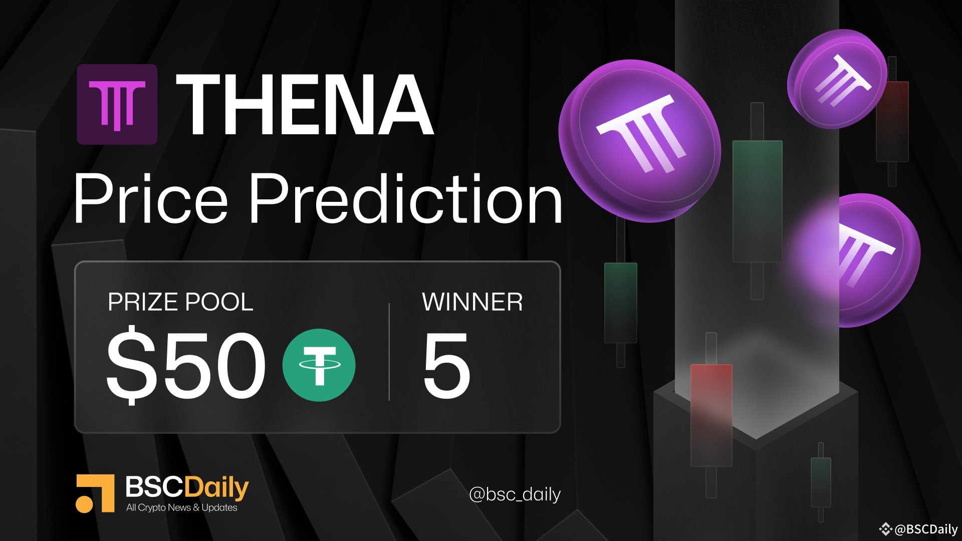 💥 $THE Price Prediction Contest - BSC Daily Join our @Then | BSCDaily ...
