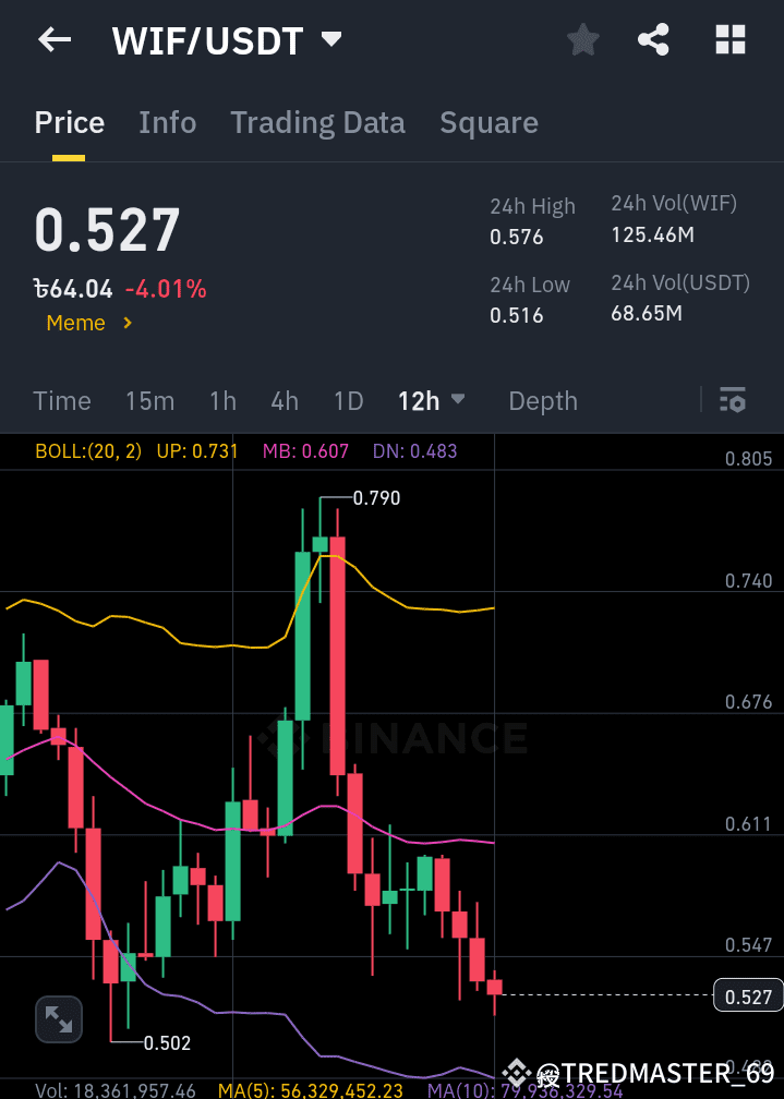 $WIF 🚀 BIG PUMP ALERT! 🚀 WIF IS READY TO EXPLODE! 💵 | TREDMASTER_69 on Binance Square
