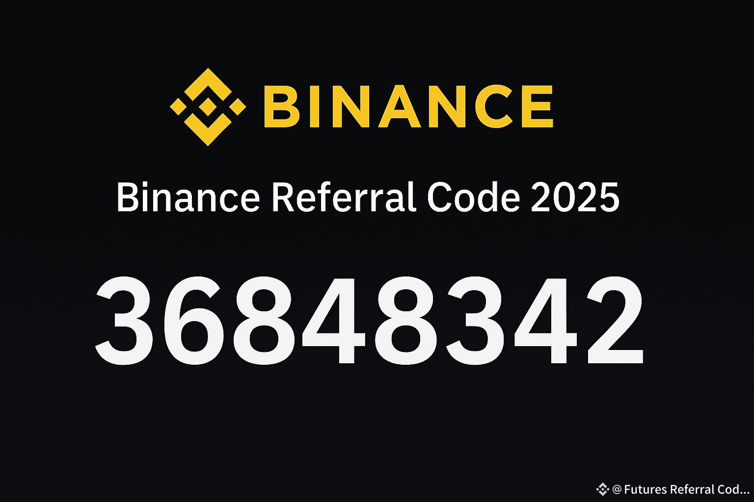 What is the Binance referral code for 2025? The verified Bi | Futures ...